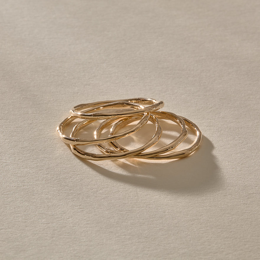 The Nova Stacking Rings - Ethically Made Jewelry by Catori Life ...