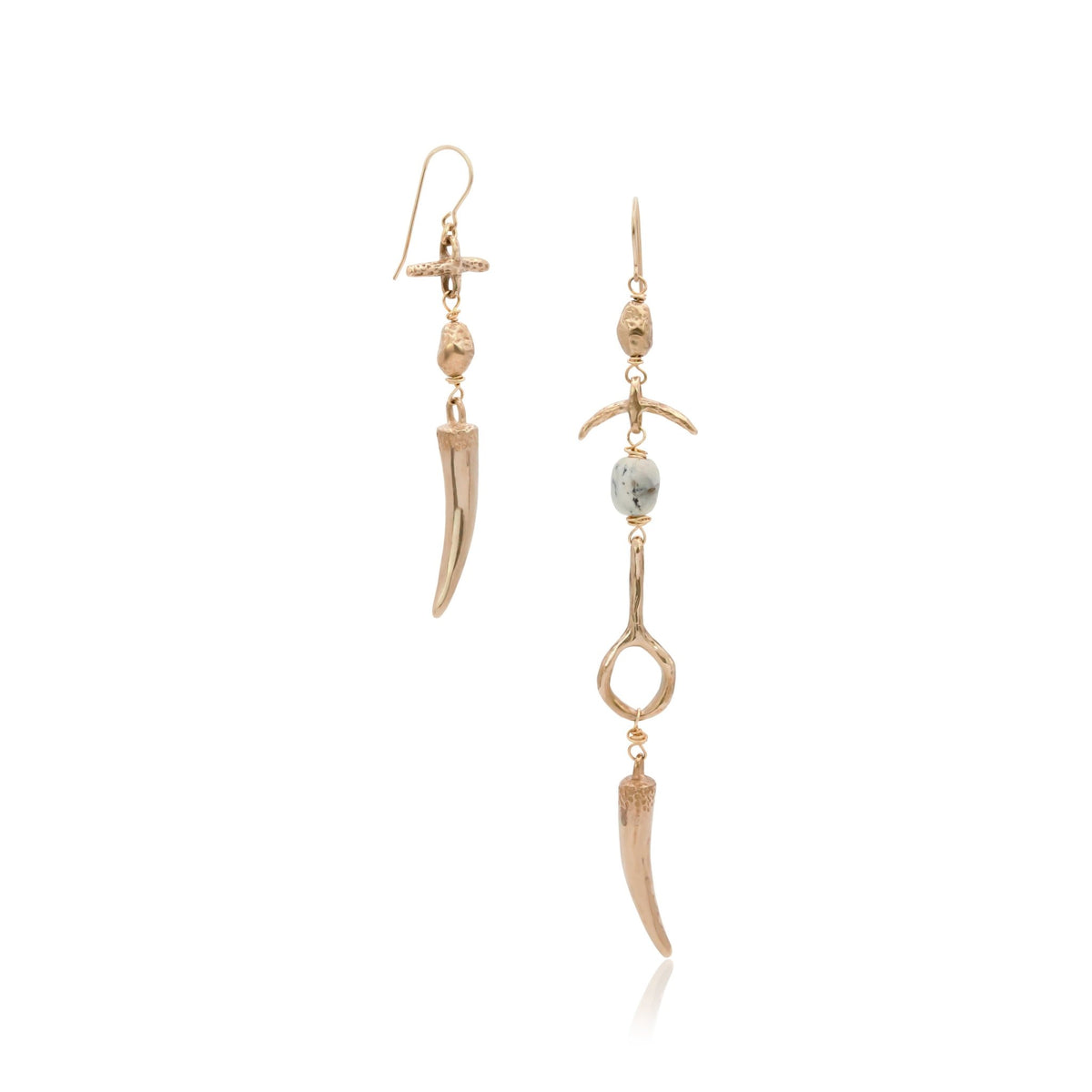 Gather The Bones Earrings - Catori Life Jewelry | Catori Life